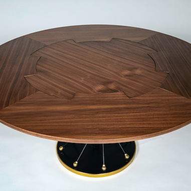 The Dominique Adjustable Cocktail / Dining Table – Jerry Pair Florida